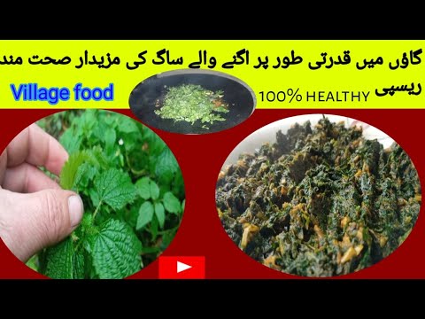 Village food |sagh Recipe|village life|Pakistani village life|healthy ...