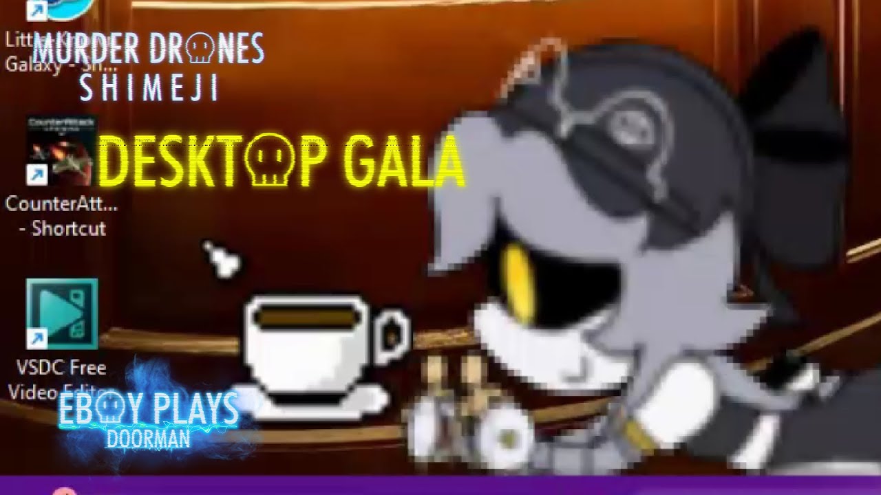 Attending The Desktop Gala Live Version Murder Drones Shimeji 9925