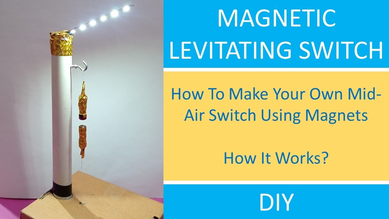 DIY Heng Balance Lamp - Magnetic Levitation Project - Magnetic ...