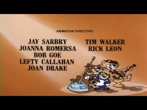 Top Cat and the Beverly Hills Cats (1988) end credits [widescreen version] 