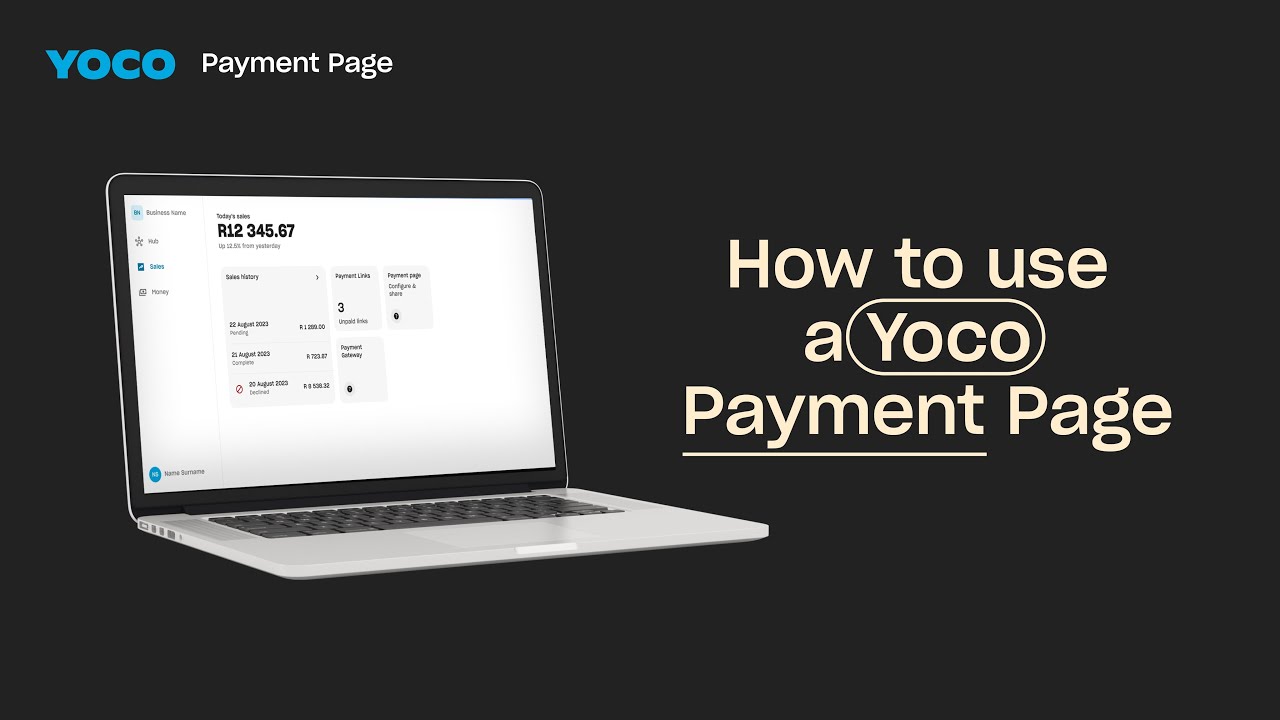Introducing Payment Page by Yoco - YouTube