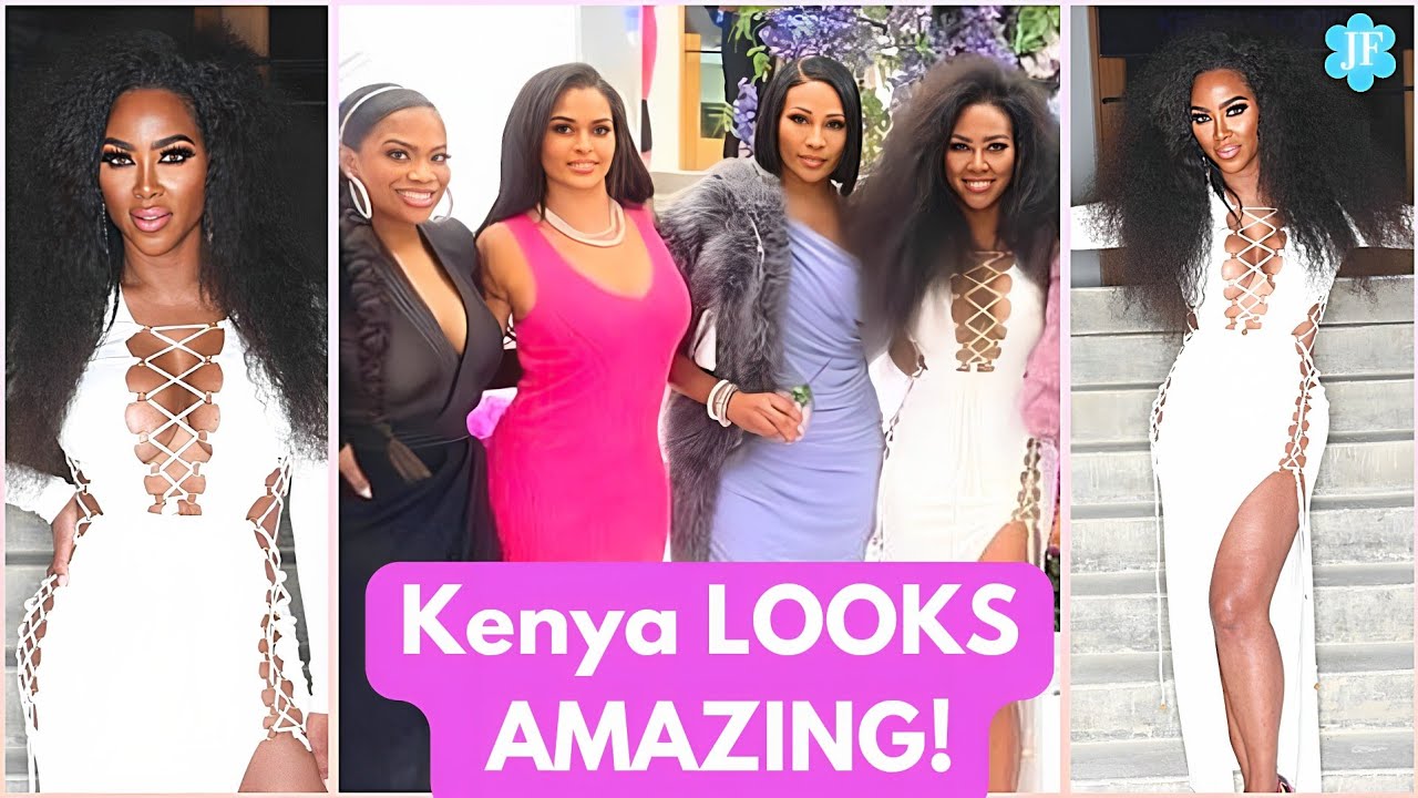 RHOA STAR KENYA MOORE OPENS HER FIRST HAIR SPA & INVITES FAMOUS FRIENDS ...