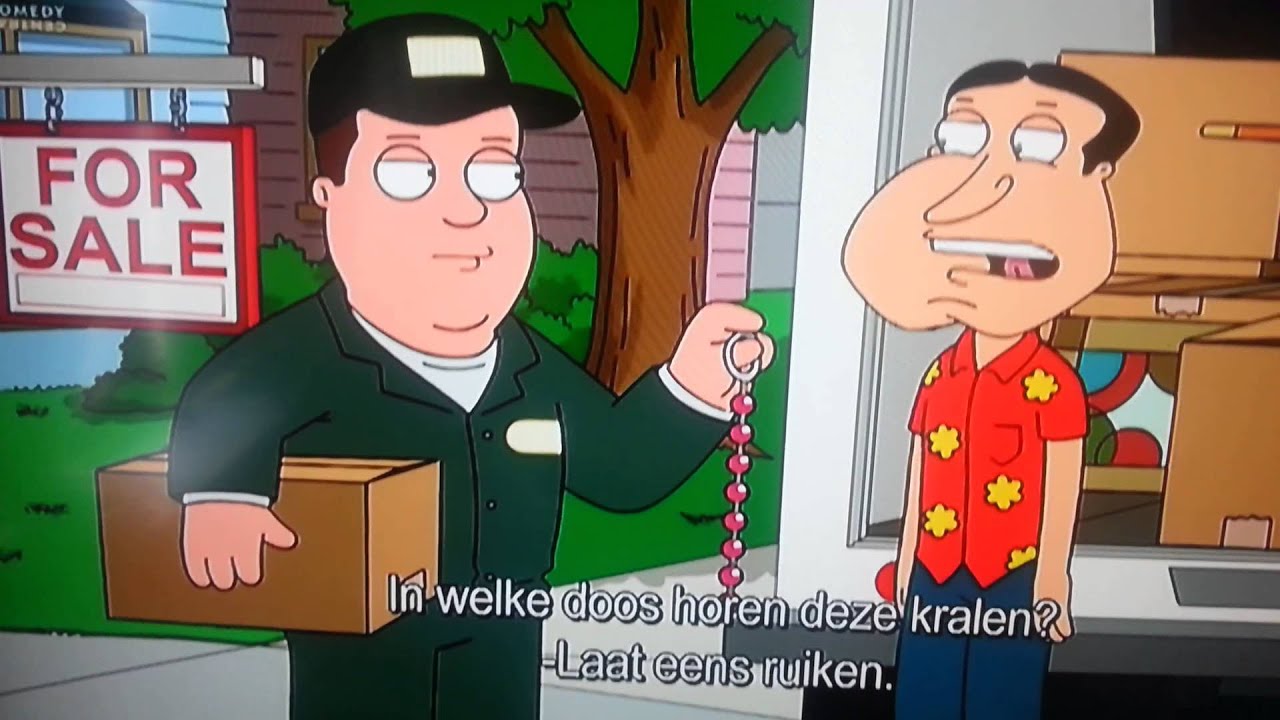 Peter flips off quagmire. - YouTube