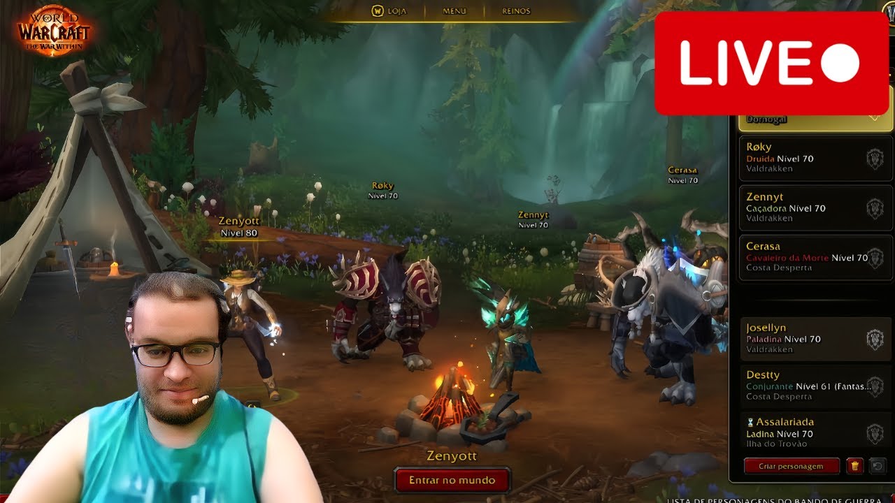 🔥 World of Warcraft Live – Epic Raids & Intense Gameplay! ⚔️ - YouTube