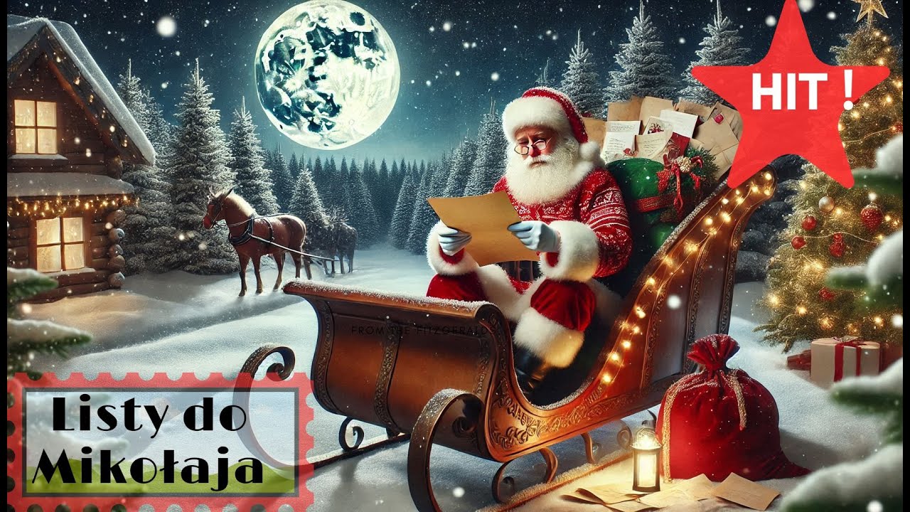 Listy do Mikołaja - świąteczna piosenka dla dzieci o Świętym Mikołaju ...