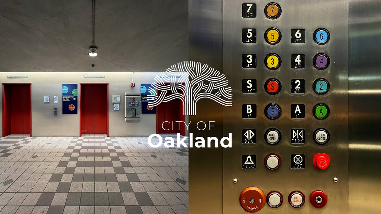 Fun & Colorful Montgomery Traction Scenic Elevators - City Center West ...