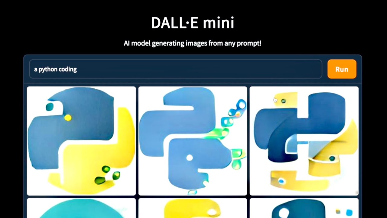 How To Use DALL E Mini To Turn Text To Images! - YouTube