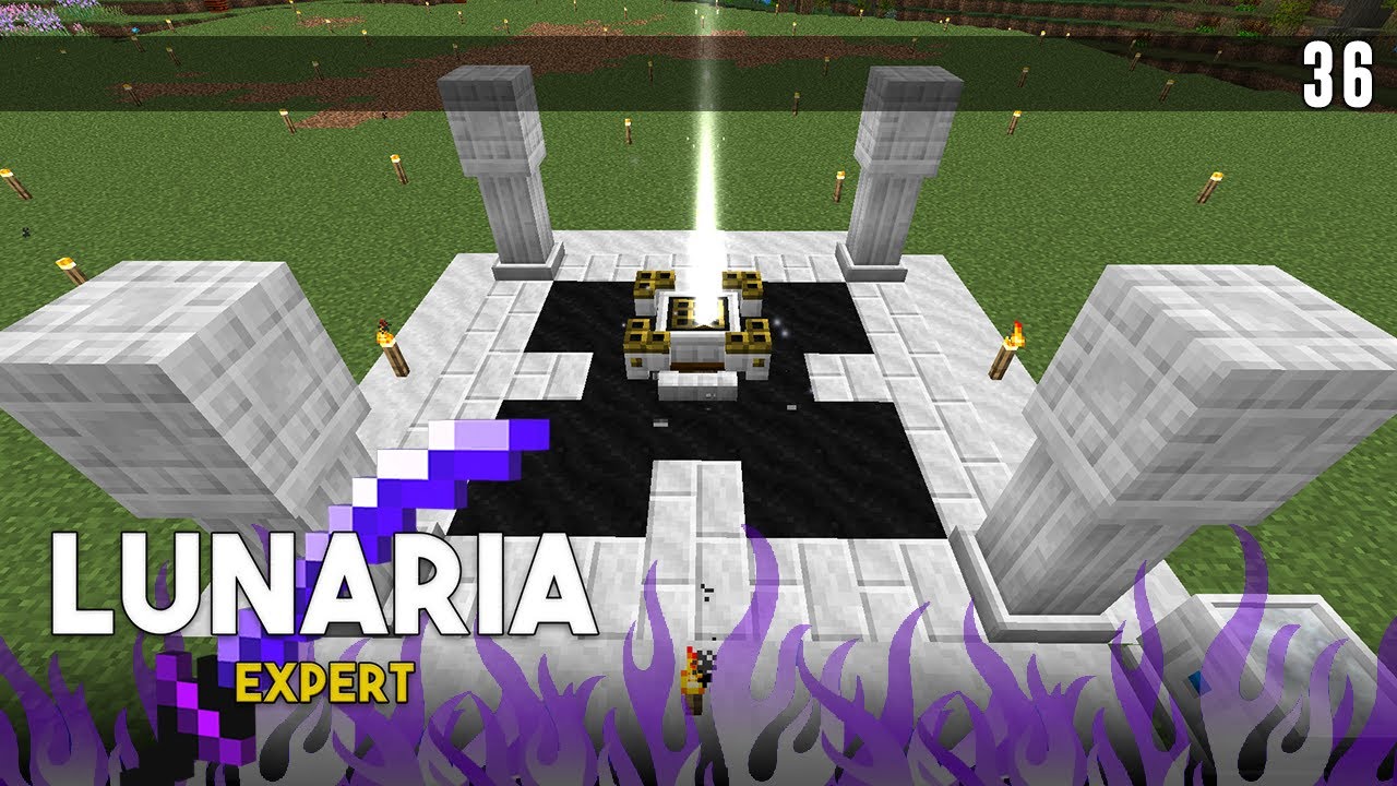 [Minecraft] Lunaria Expert #36 - On commence Astral [FR] - YouTube