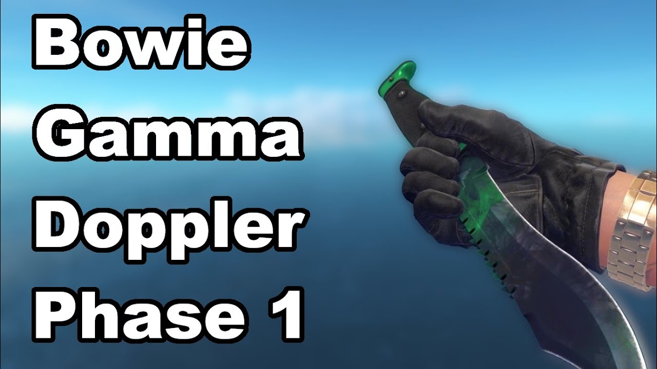 Bowie Gamma Doppler (Phase 1) | CSGO Skin Showcase - YouTube