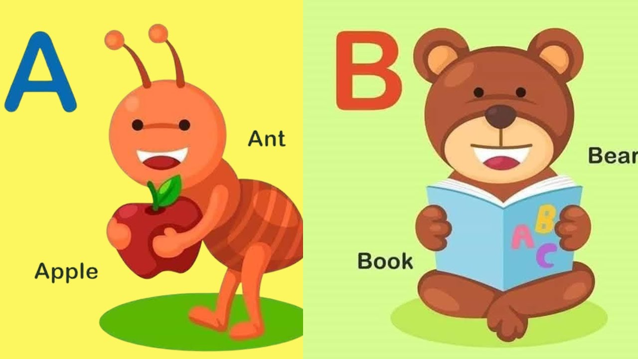 ABC Learning Stories | A is for Apple, Ant Loves Alphabet Fun! - YouTube
