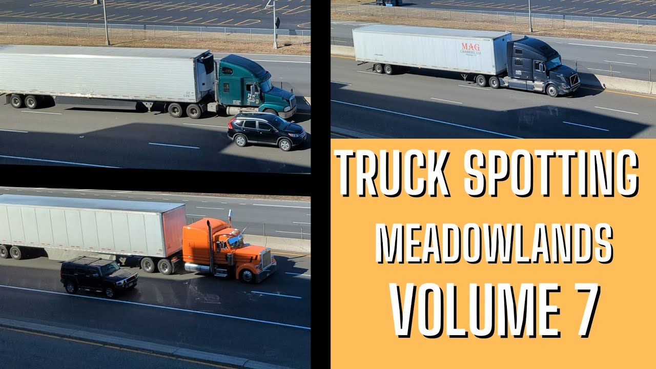 New Jersey Truck Spotting - In The Meadowlands on Route 120 (MetLife ...