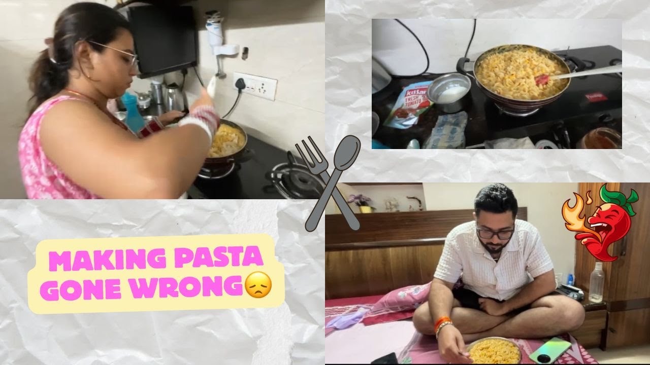 Pink Sauce pasta Gone Wrong😭 - YouTube