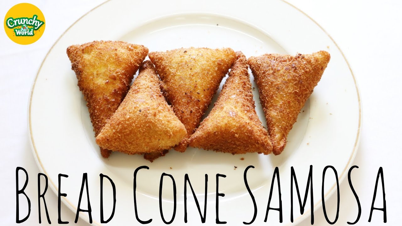 Bread Cone Samosa | Chicken Samosa | Kids Snack | Malayalam | chicken ...