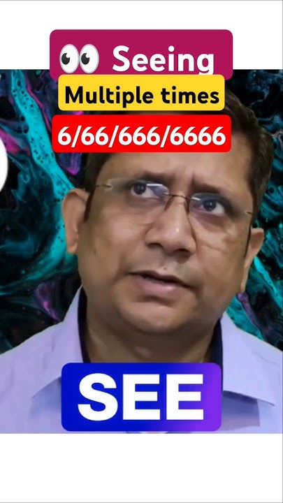 6, 66, 666 दिखने का मतलब | Seeing Multiple 6, 66, 666 बार-बार | #Shorts @numerologyguru - YouTube