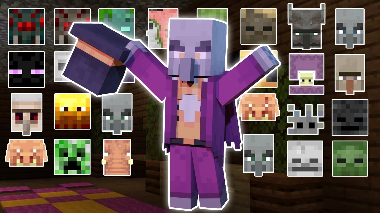 CONJURER VS ALL MOBS ('THE CONJURER' MOD) | MINECRAFT - YouTube