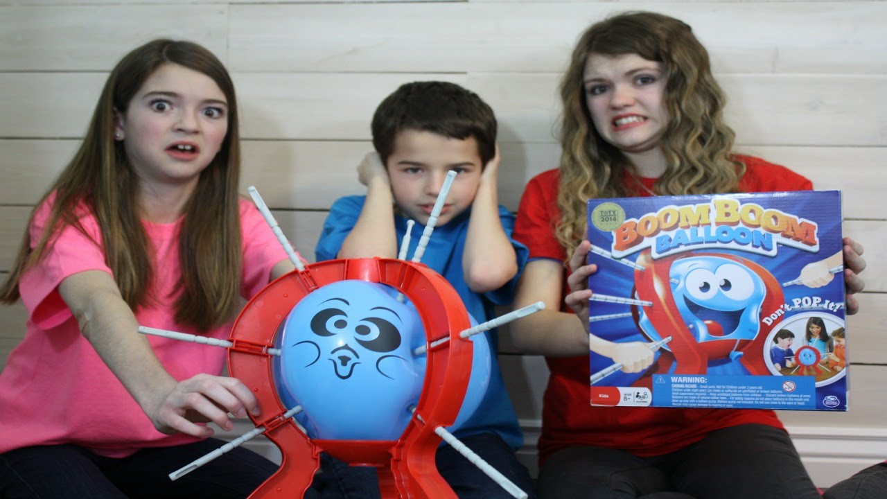 Boom Boom Balloon Challenge! - YouTube
