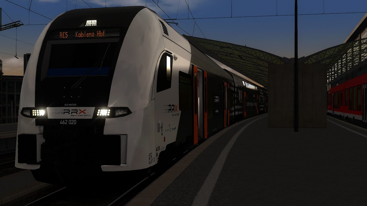 ZuSi 3 | Führerstandsmitfahrt | RE28522 [RRX RE5] nach Wesel - YouTube