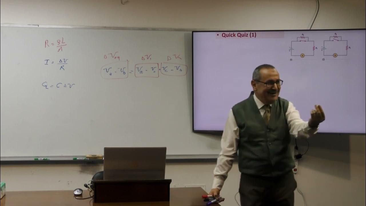 Lecture 21: Direct Current Circuits -1 - YouTube