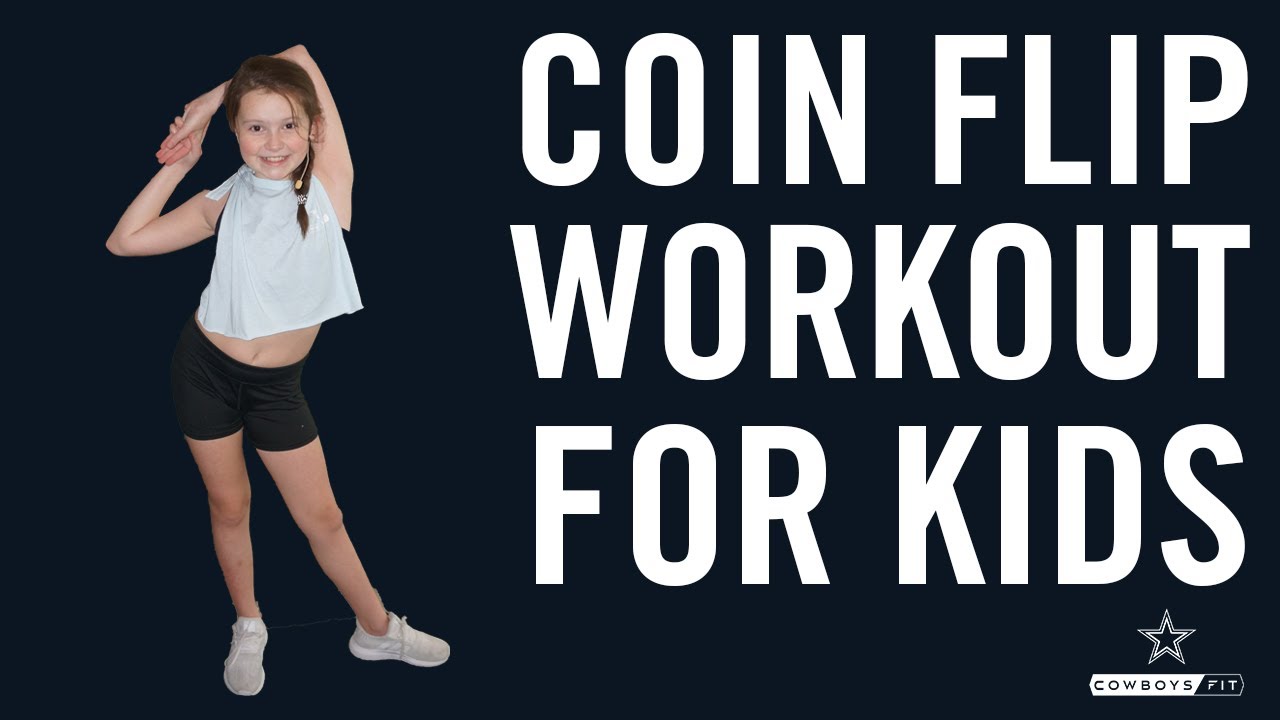 Cowboys Fit Kids - Day 21: Coin Flip Workout - YouTube