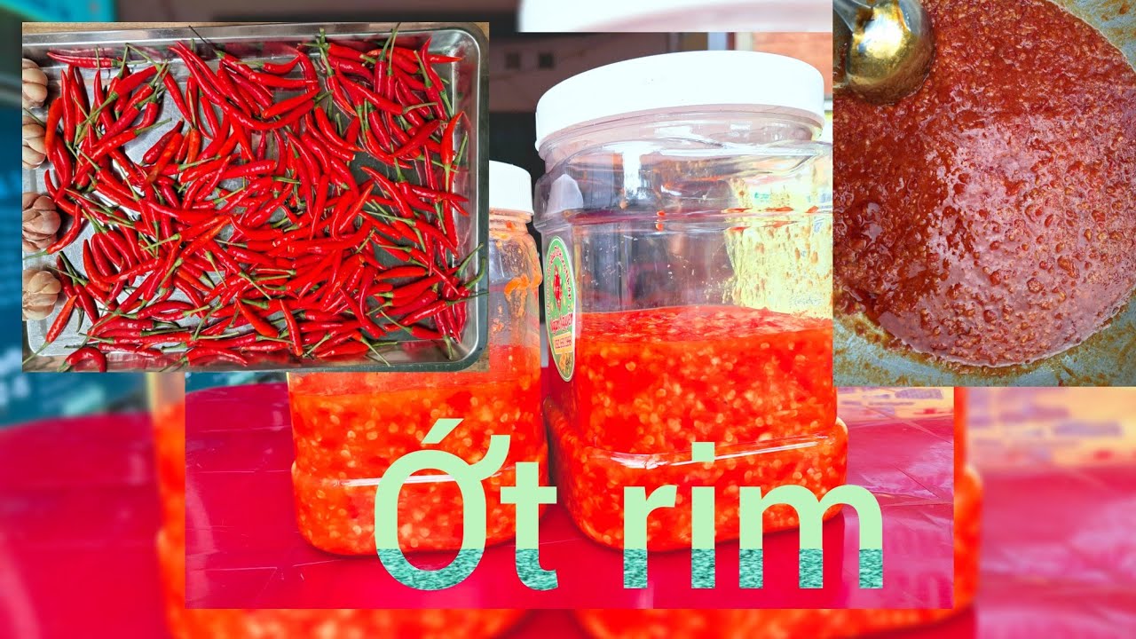 @ cách làm ớt rim gia vị cần thiết trong mỗi gia đình ăn cùng với bún ...