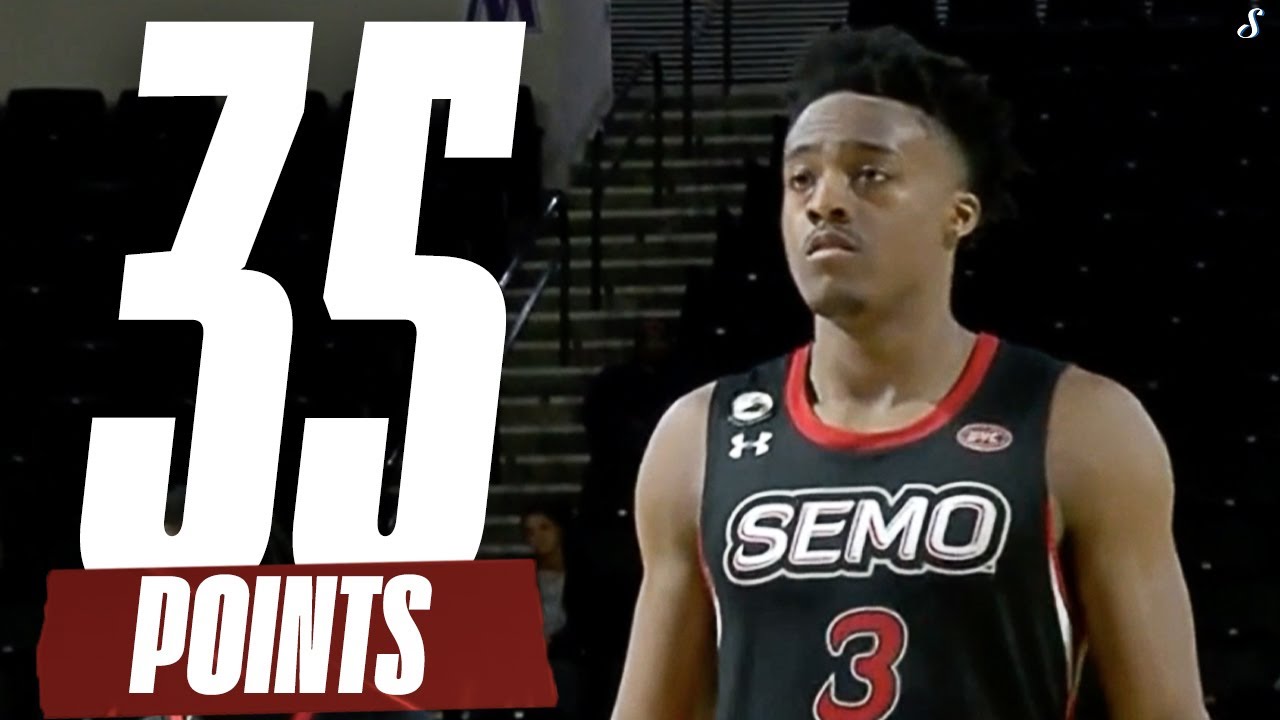 Eric Reed Jr LIT IT UP At Tennessee Tech | 35 PTS & 5 AST - YouTube