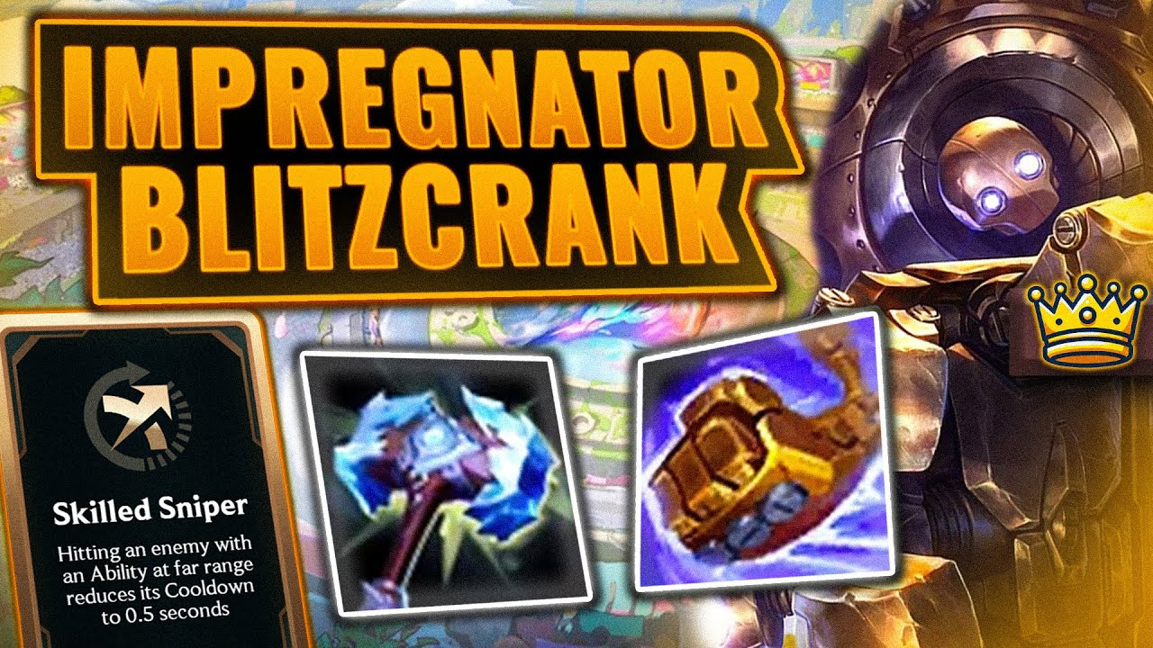 INFINITE RESET Bug on Blitzcrank: OP Skilled Sniper Interaction?? | League Arena Gameplay - YouTube