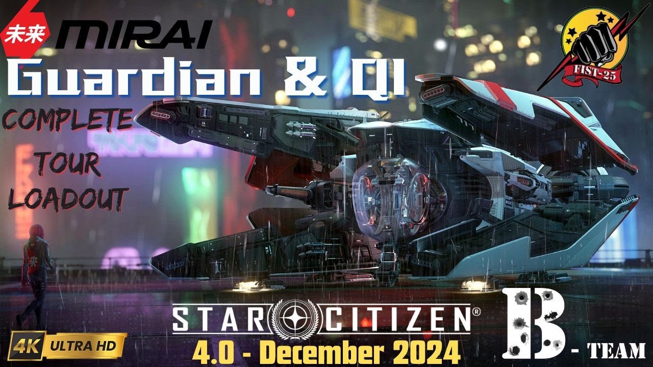 Mirai Guardian and QI Review - Star Citizen Heavy Fighter [4.0 - Dec ...