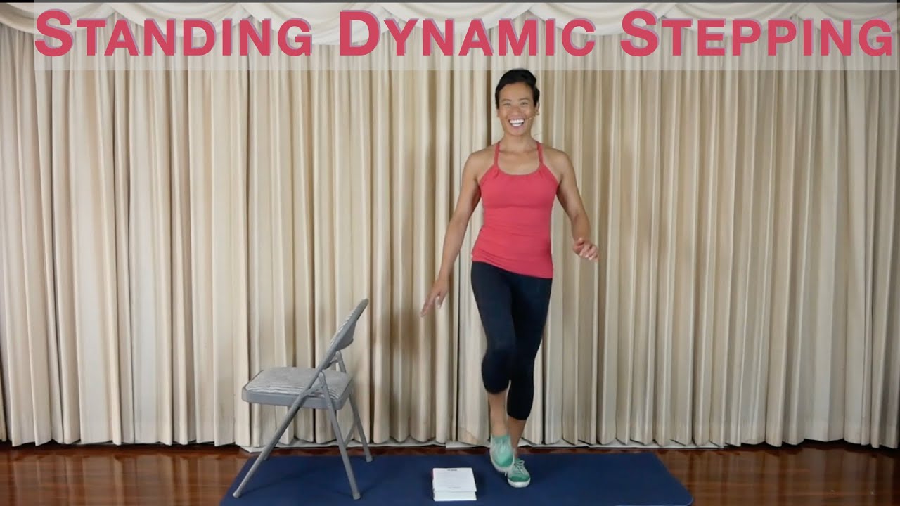 Standing Dynamic Stepping - YouTube