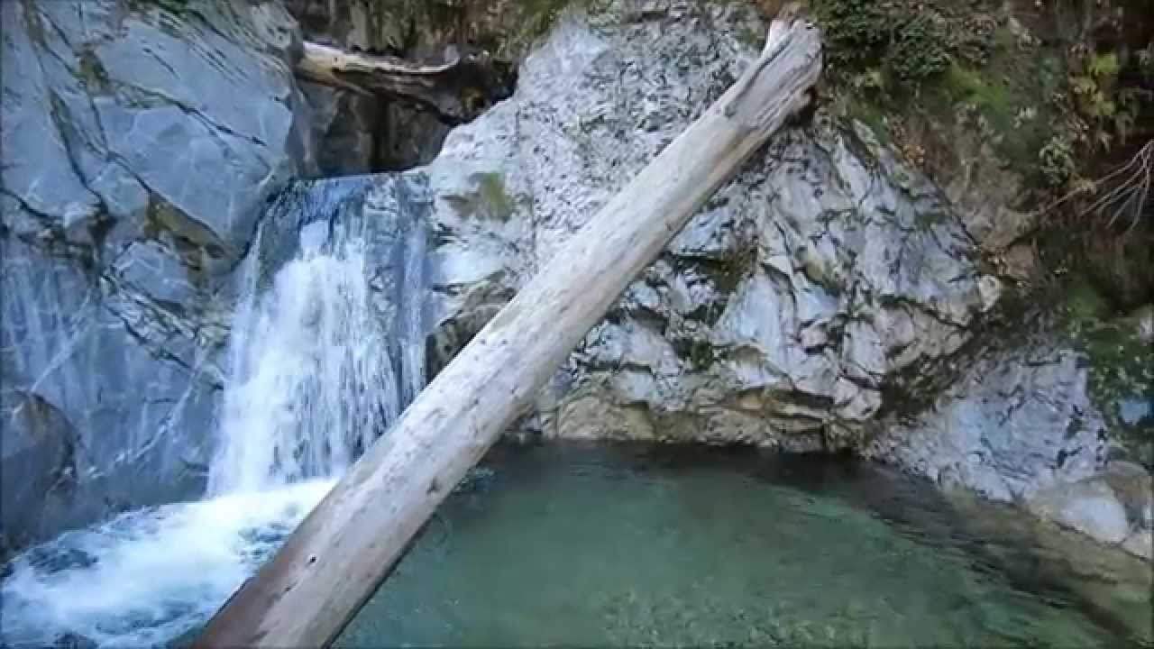 Mocho Falls on the South Fork Big Sur River - YouTube
