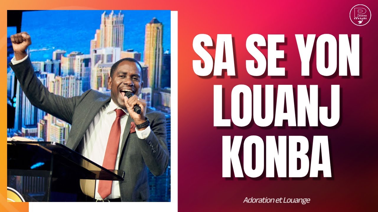 LOUANJ SA AP BA W YON TEMWAYAJ | Tout joyeux, bénissons le Seigneur ...
