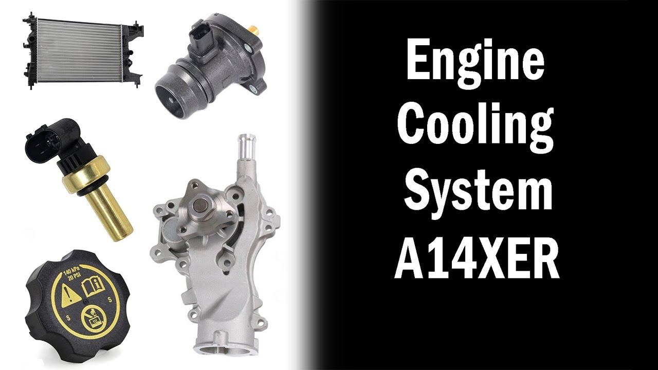 Engine cooling system A14XER Engine How it works - YouTube