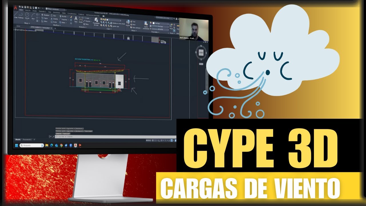 CYPE 3D - Cargas de viento - YouTube