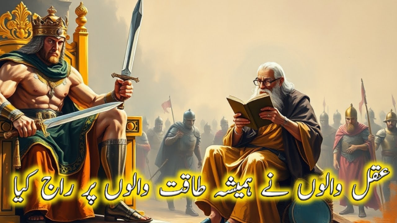 Those with wisdom | have always ruled over those with strength | Look ...