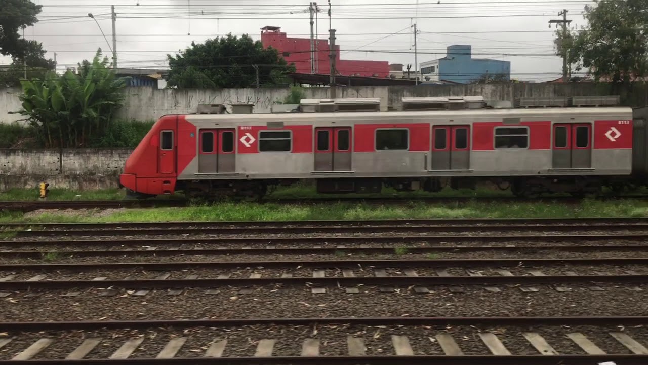 CPTM Linha 8 Diamante Série 8000 Trecho Entre Osasco e Barueri - YouTube