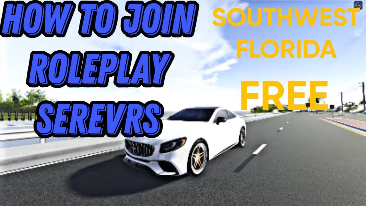 How To Join *NEW* Southwest Florida Roleplay Server! - Roblox Southwest ...