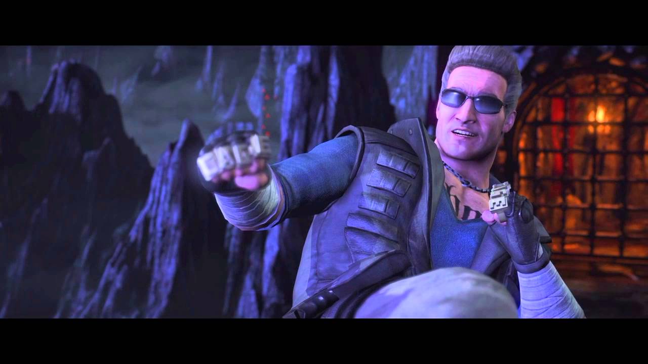 Johnny Cage's new intro dialogue - MKXL (HD) - YouTube