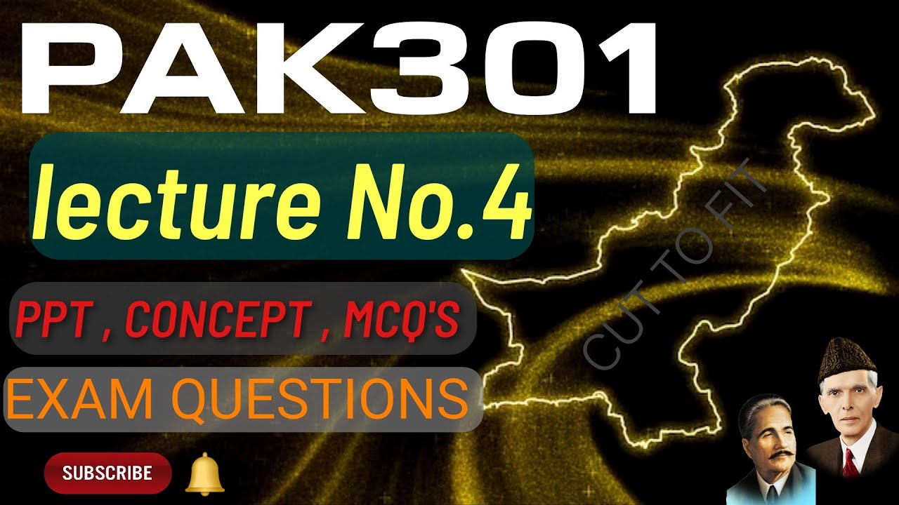 Pak301 short lecture No.4 | Pak301 ppt | pak301 midterm | pak301 short ...