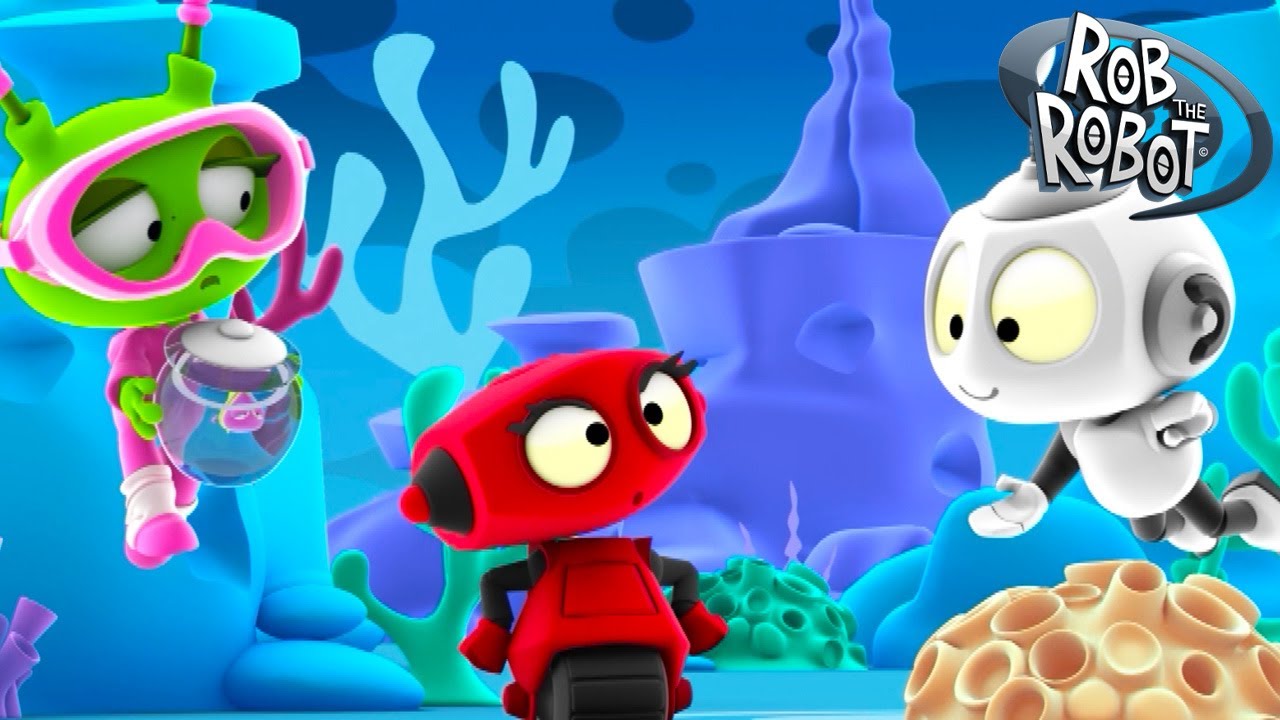 Splish Splash | | Rob the Robot & Friends - Funny Kids TV - YouTube