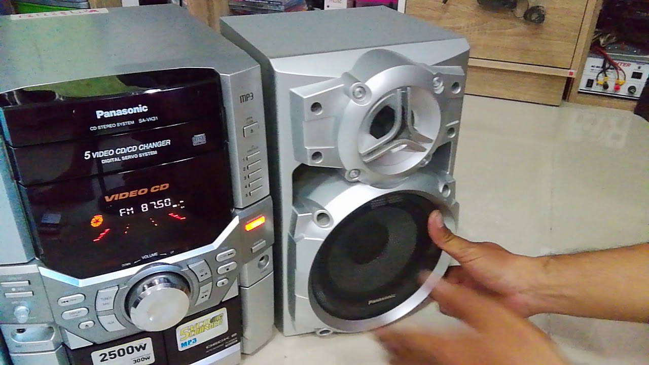 ซื้อขายแลกเปลี่ยนเครื่องเสียงมินิคอมโป panasonic SA-VK31 ใช้งานได้ทุก ...