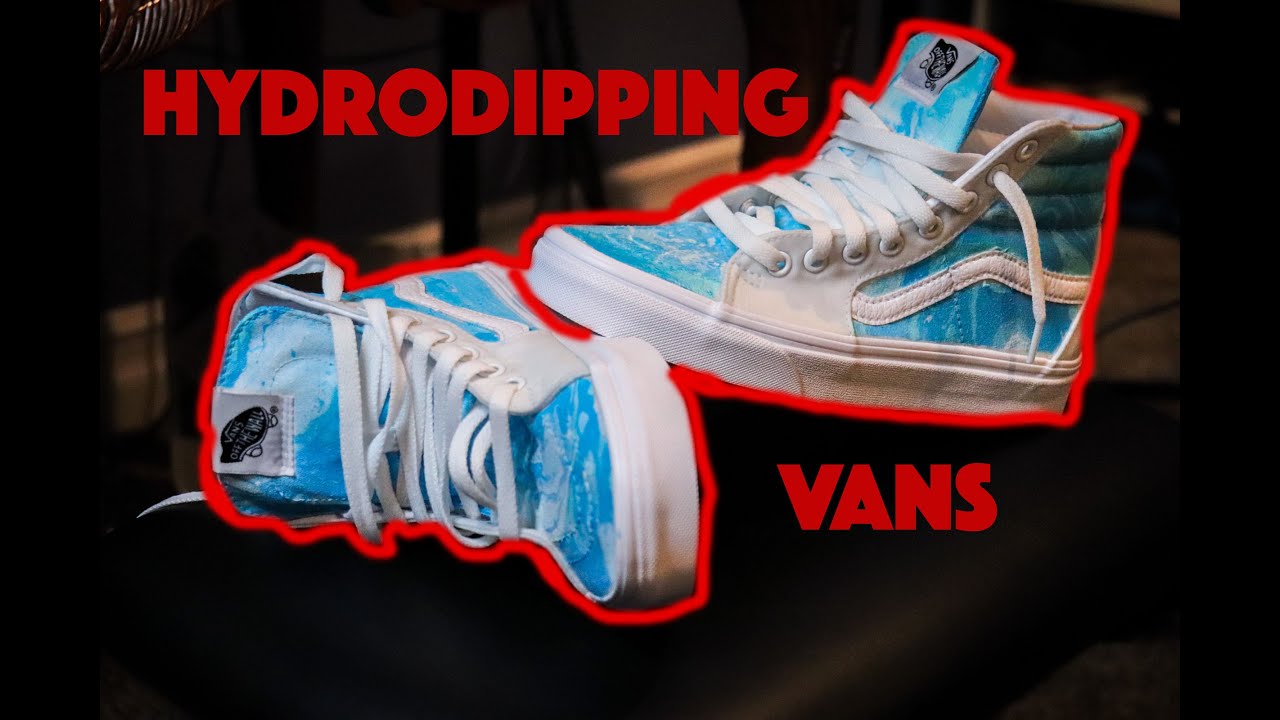 Hydro Dipping Vans for My Sister - YouTube