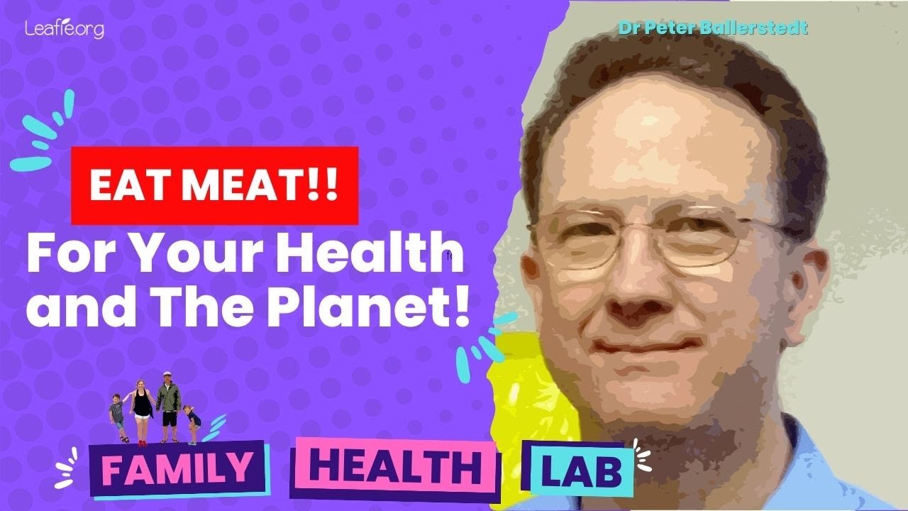 Eat Meat - For Your Health and the Planet! | Dr Peter Ballerstedt - YouTube