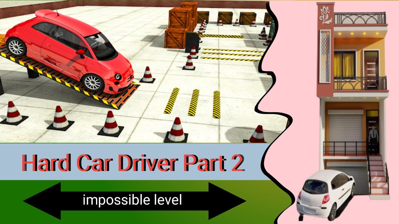 hard Car Driver #Part 2. level 4 to 6. impossible level in this game ...