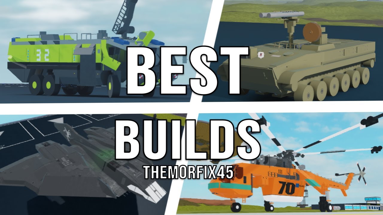 themorfix45's Best Builds | Plane Crazy - YouTube