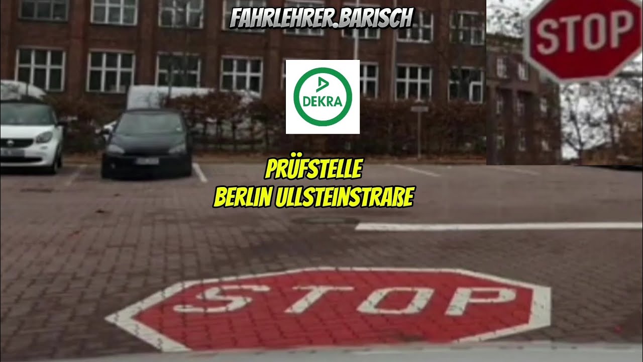 Prüfstelle Dekra Berlin Tempelhof - FahrlehrerBarisch - YouTube