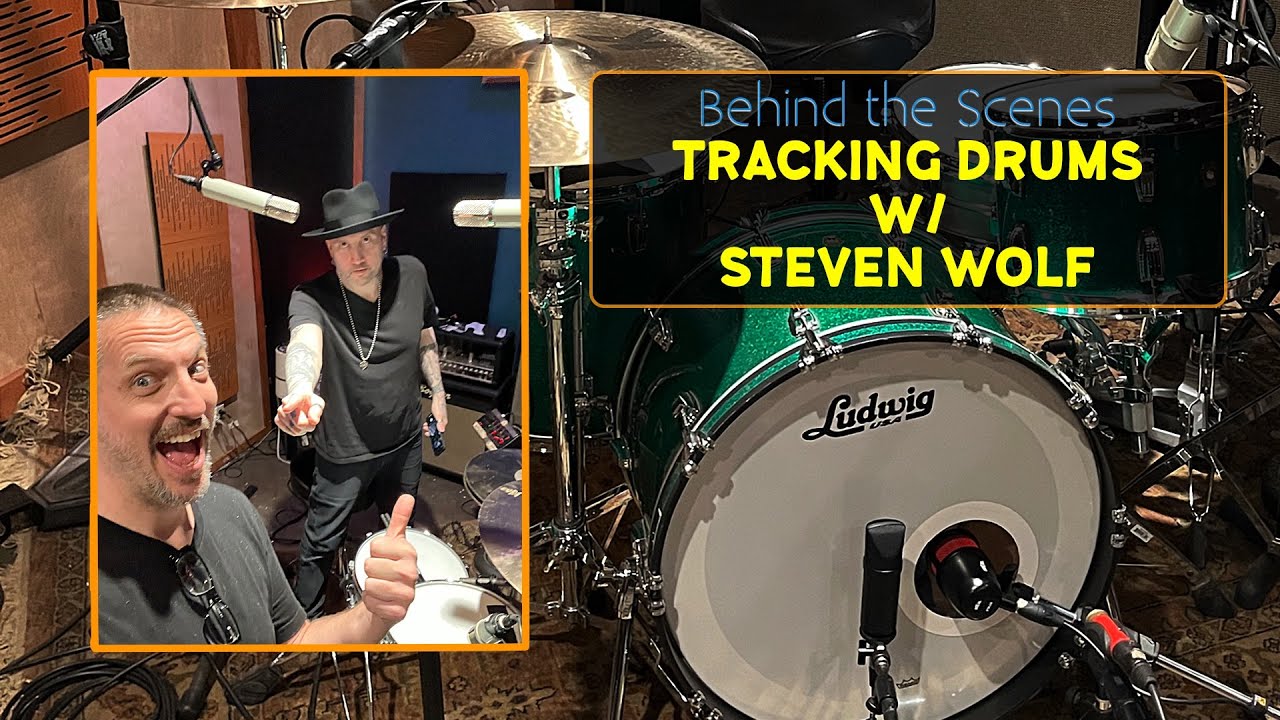 Drum Sounds with Drummer/Producer Steven Wolf - YouTube