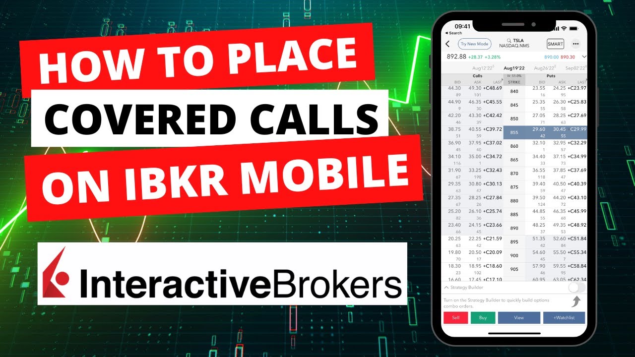 How To Do Covered Call Trades On The IBKR Mobile App - YouTube