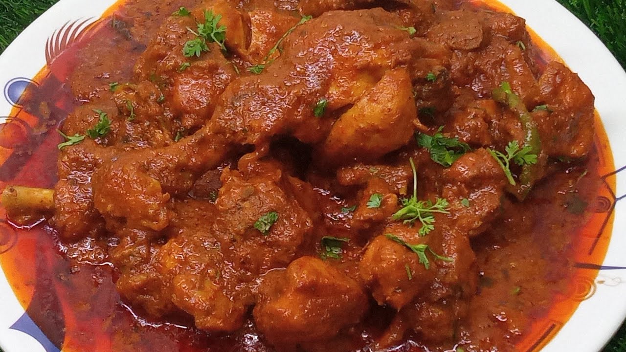 Hyderabadi Sadiyon Wala Red Chicken Recipe | Red Chicken Hyderabadi ...