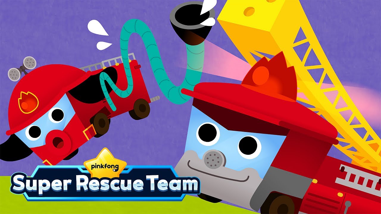 🚒 Fire Truck | Pinkfong Super Rescue Team - Kids Songs & Cartoons ...