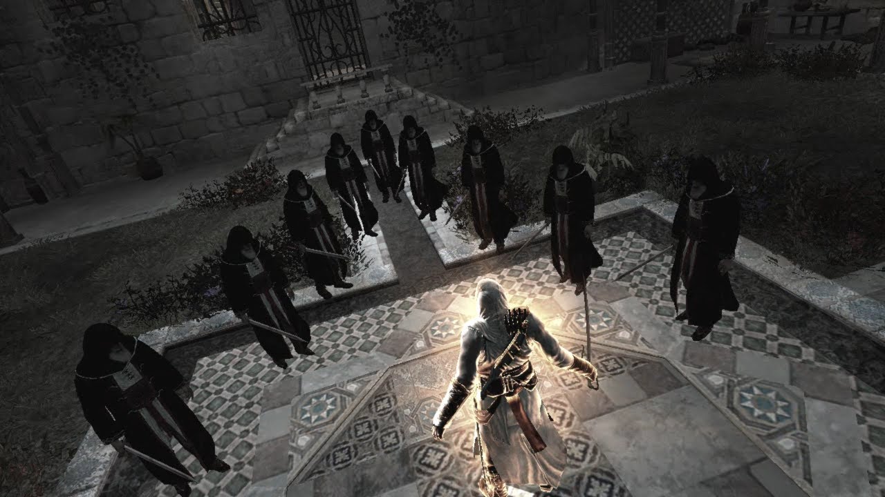 Mualim Boss Fight (No Damage) Assassins Creed 1 - YouTube