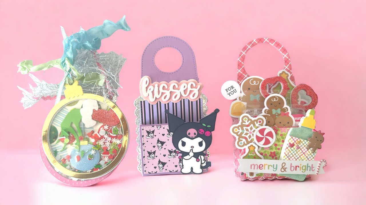 Quick assembly of the NEW! Mini Bottle Pocket Tag! @ScrapDiva29 - YouTube